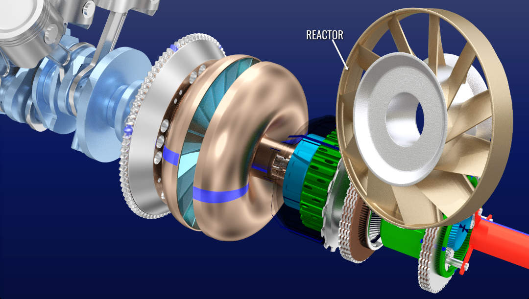 How Torque Converter Works Animation How An Automatic Transmission